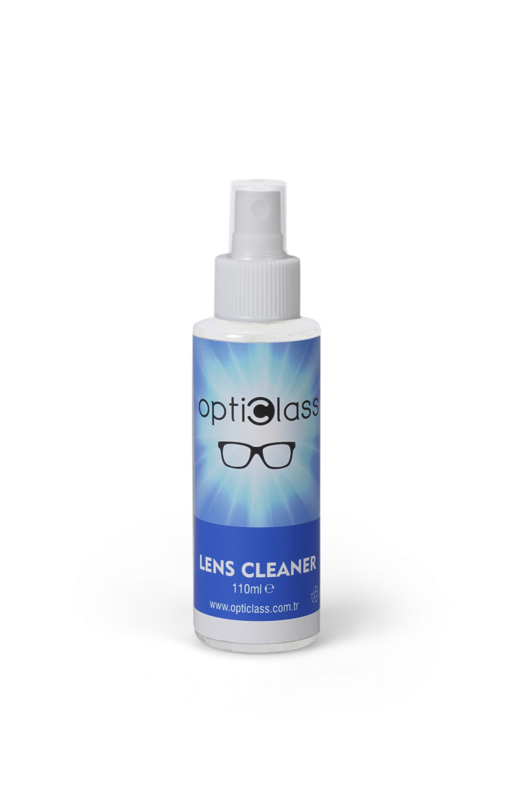 OptiClass Lens Cleaning Spray 110ml Transparent Bottle - Opticlass